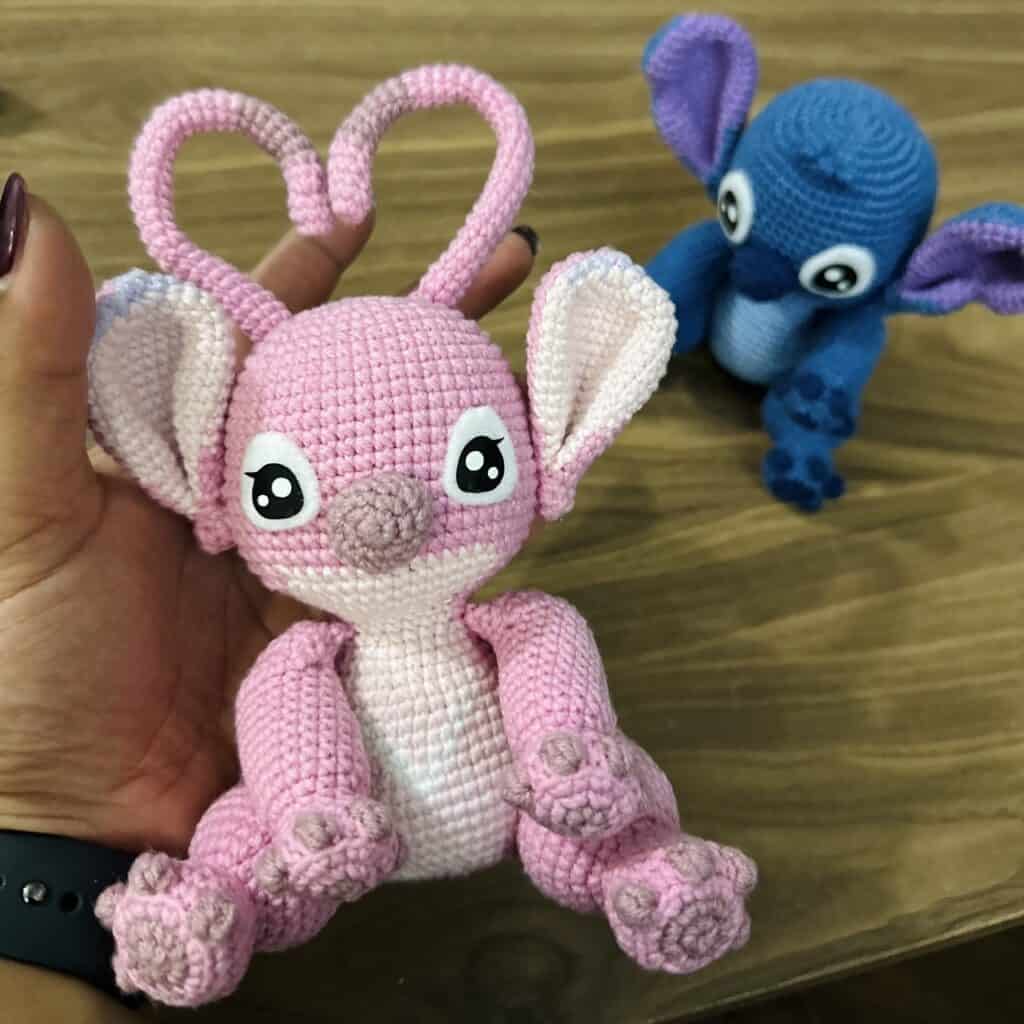 Stitch and Angel Pattern EN/FR